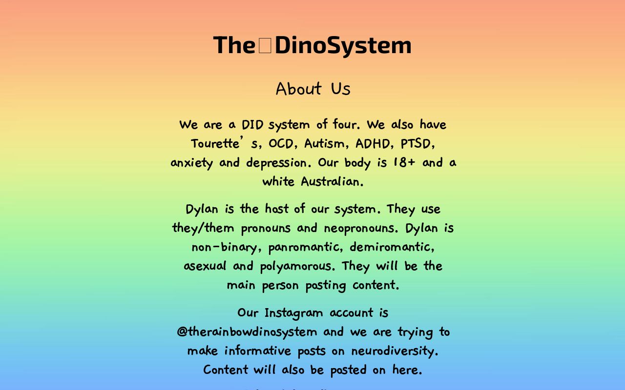 The🌈DinoSystem